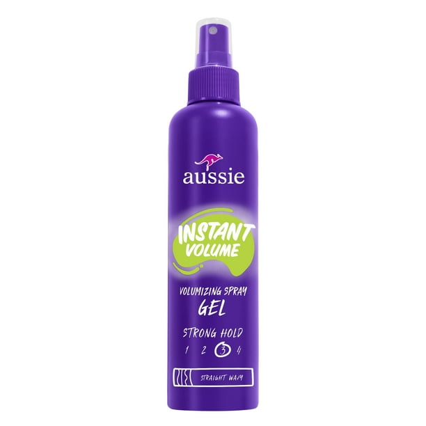 Aussie Instant Volume Volumizing Spray Gel for Wavy Hair, and Straight ...