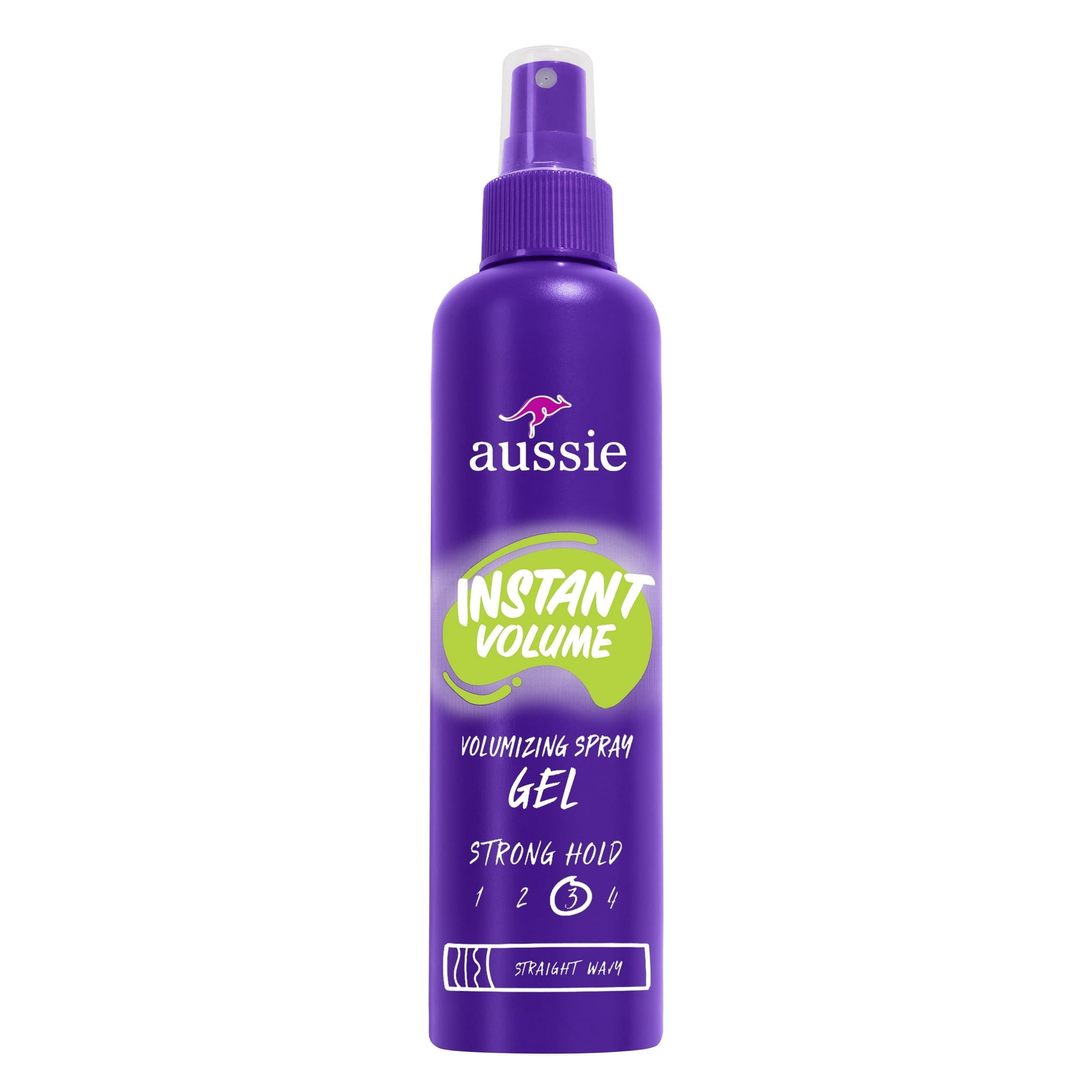 Aussie Instant Volume Volumizing Spray Gel for Wavy and Straight Hair ...