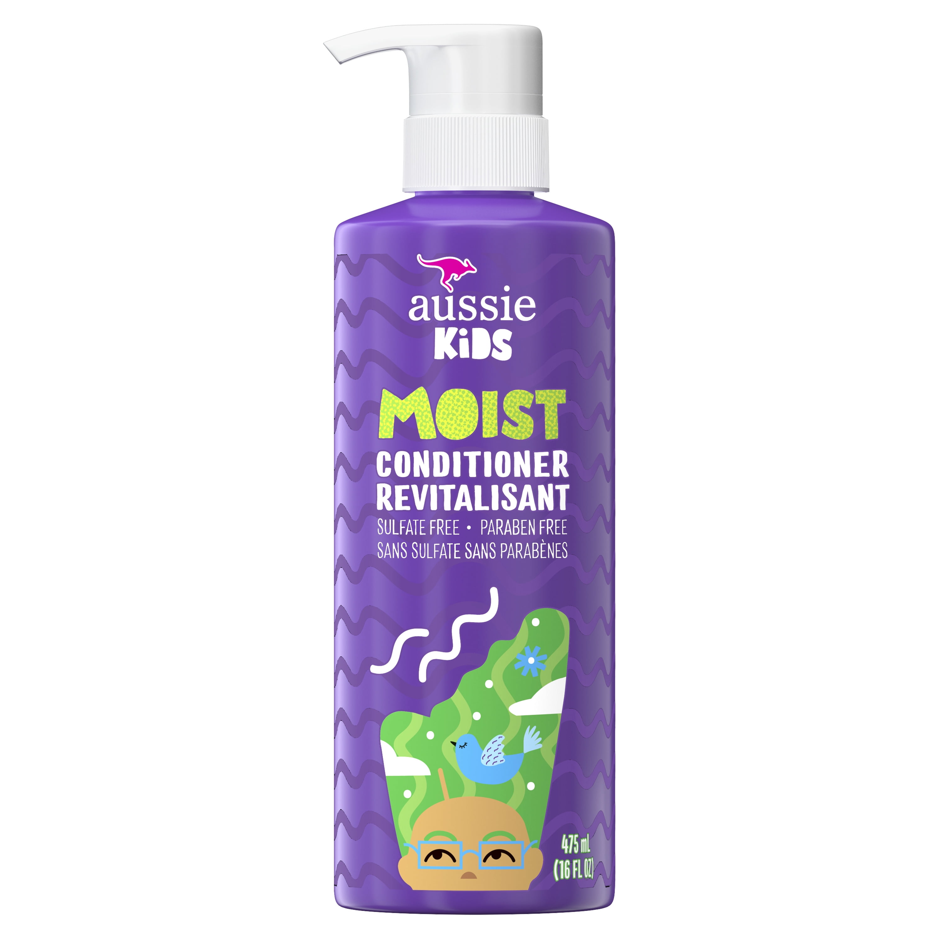 Aussie Kids Conditioner, Moisturizes All Hair Types, Sulfate Free, 16 ...