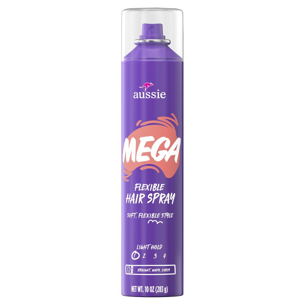 Aussie Mega Flexible Hair Spray - Walmart.com