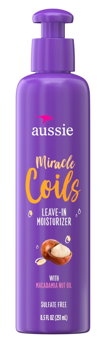Aussie Miracle Coils Leave-In Moisturizer 8.5oz (Pack of 3) - Walmart.com