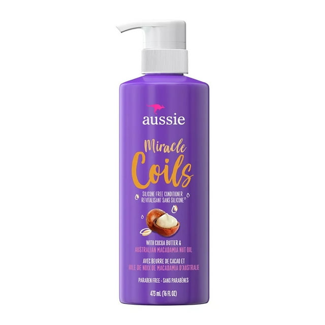 Aussie Miracle Coils Silicone Free Hydrating Conditioner with Cocoa ...