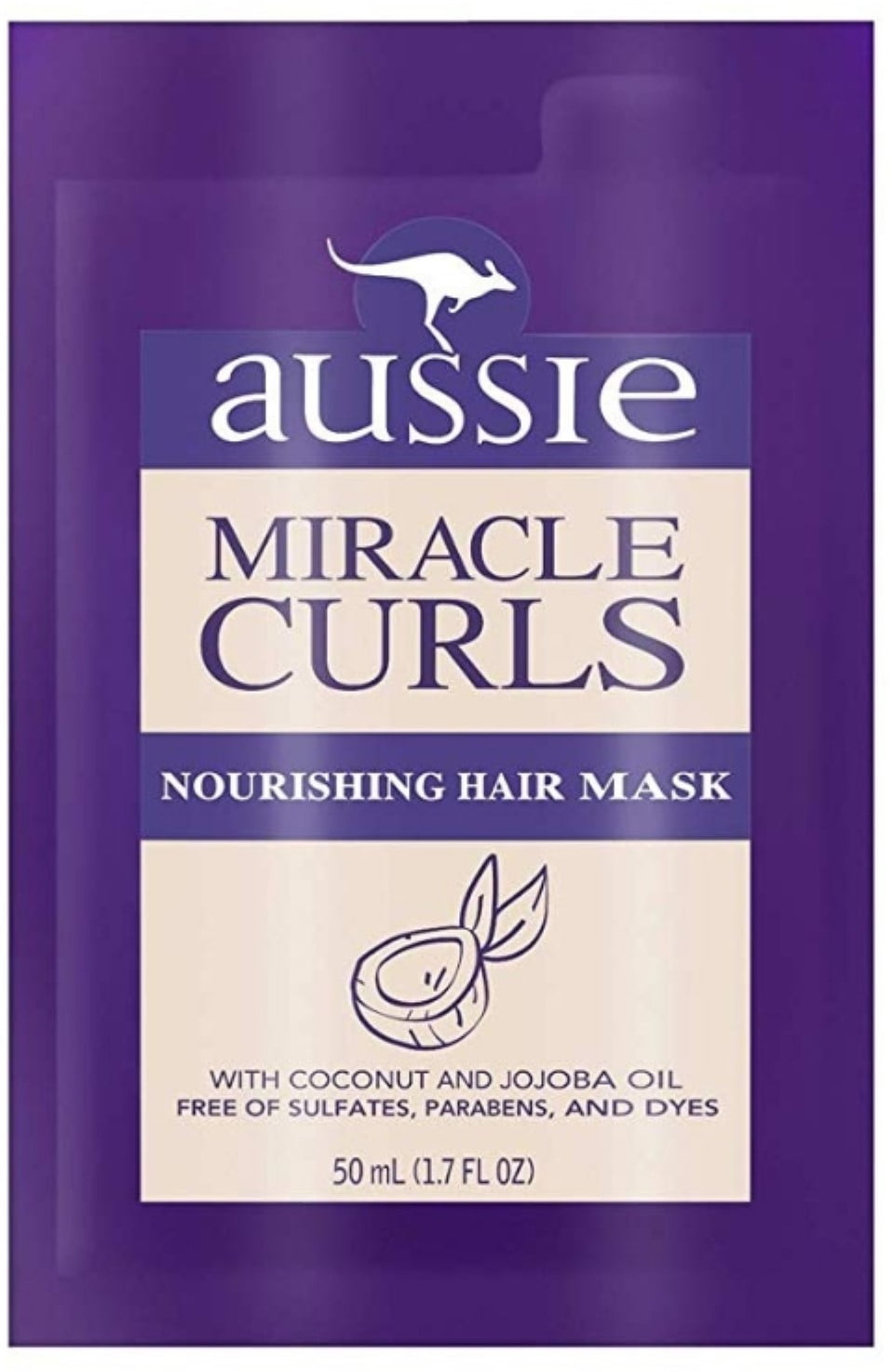 Aussie Miracle Curls Nourishing Hair Mask With Coconut Jojoba Oil 1 7