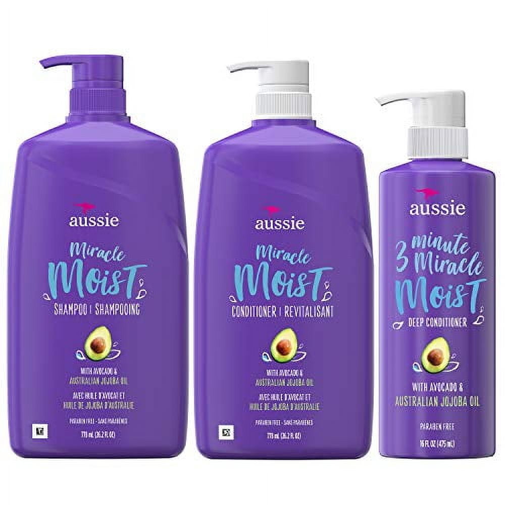 Customer reviews for Aussie Miracle Moist Bundle Pack with Shampoo ...