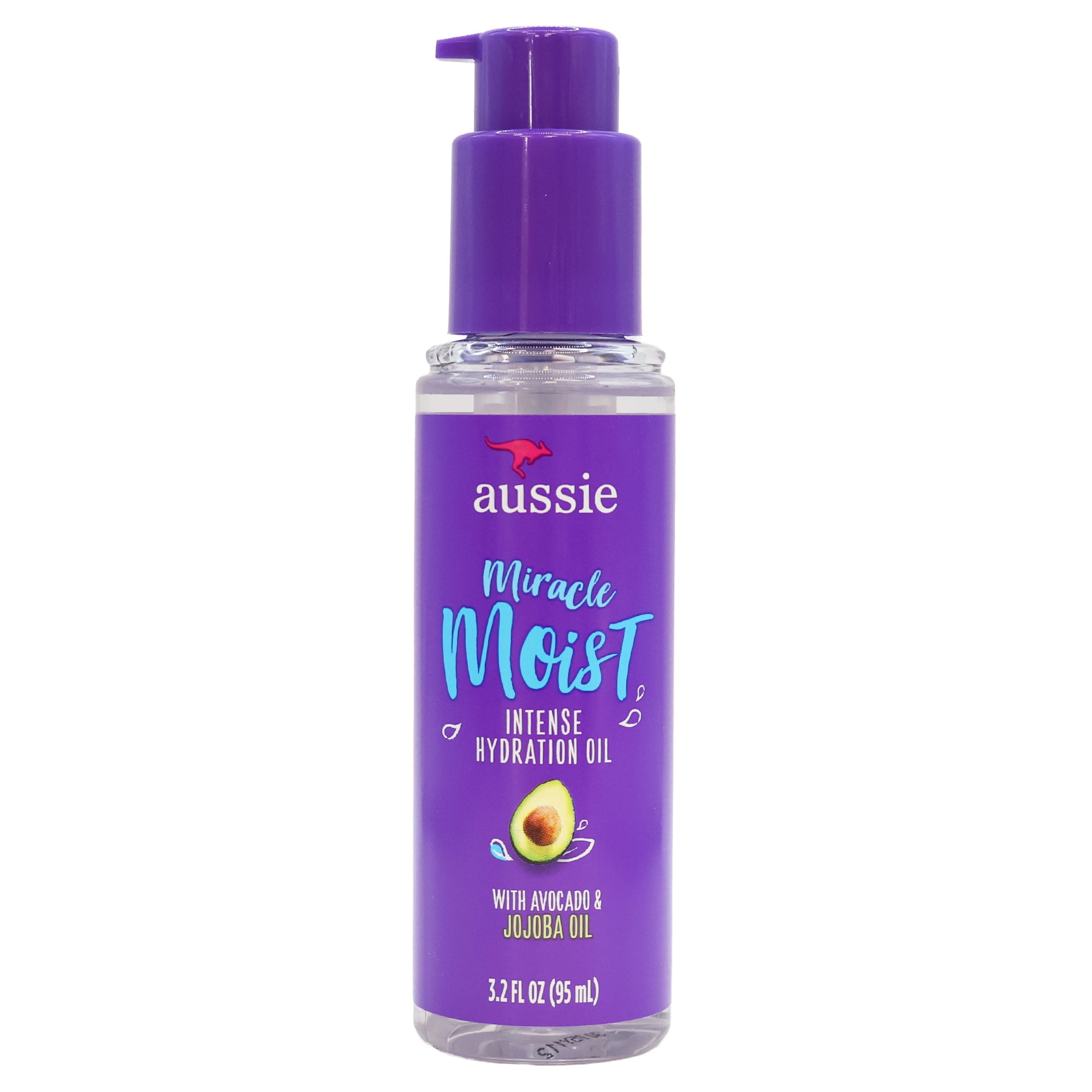 Aussie Miracle Moist Intense Hydration Oil, 3.2 Oz., Pack of 3 ...