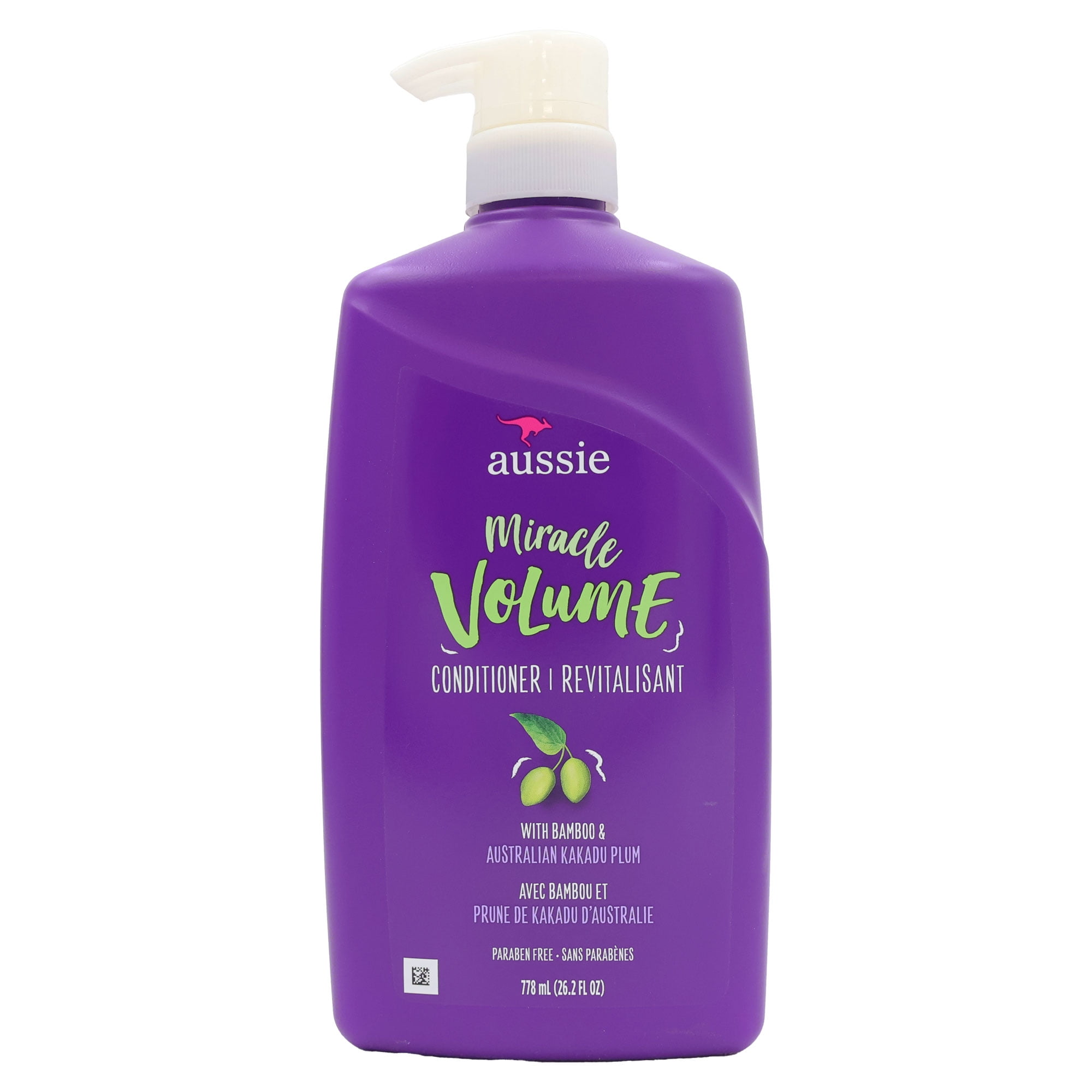Aussie Miracle Volume Hair Conditioner, 26.2 Oz., Pack of 2 - Walmart.com
