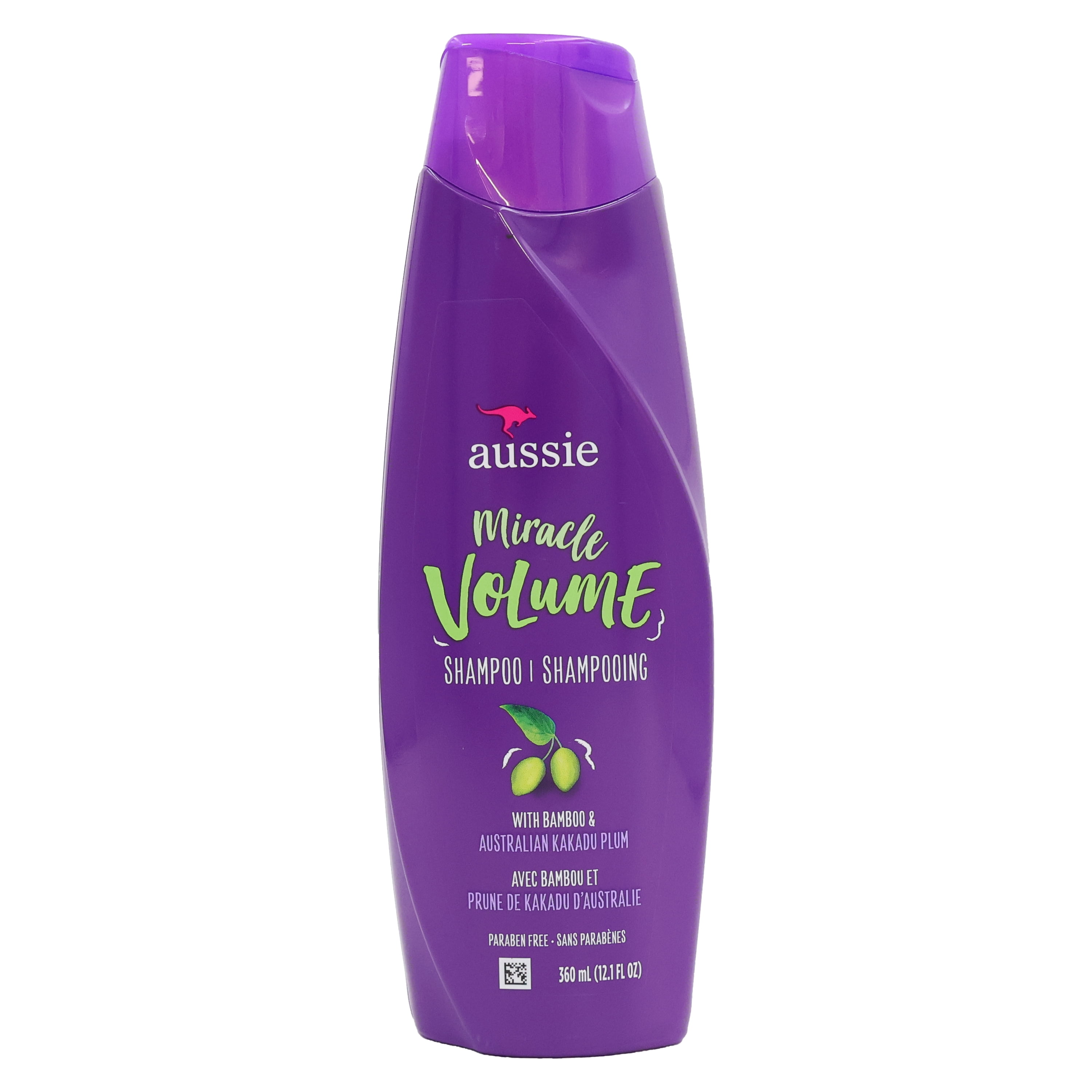 Aussie Miracle Volume Hair Shampoo, 12.1 Oz., Pack of 2 - Walmart.com