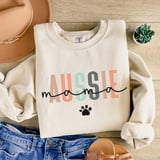 Aussie Mom TShirt Australian Shepherd TShirt Aussie Mom Gift Dog Mom ...