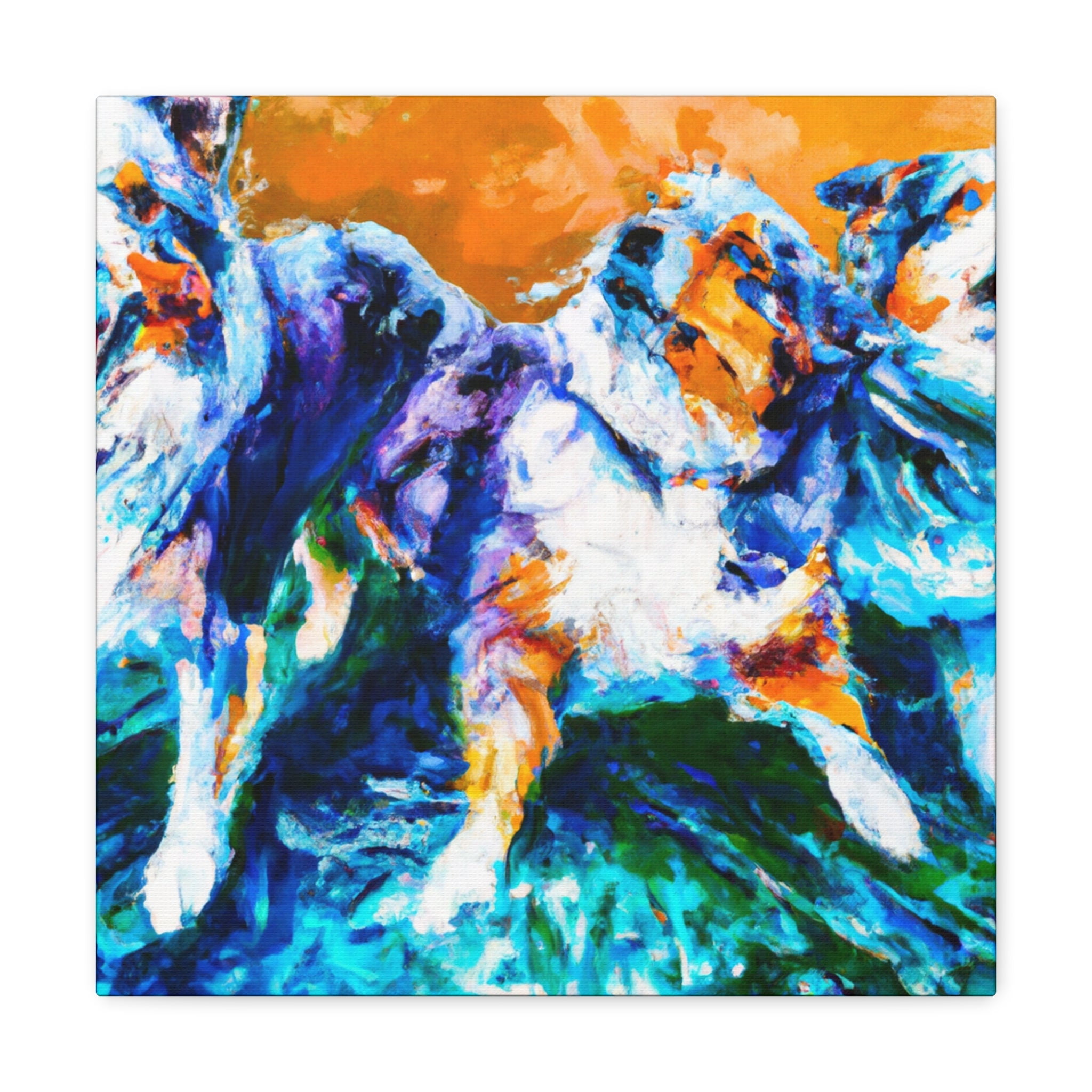"Aussie Shepherd Dreamscape" - Canvas - Walmart.com