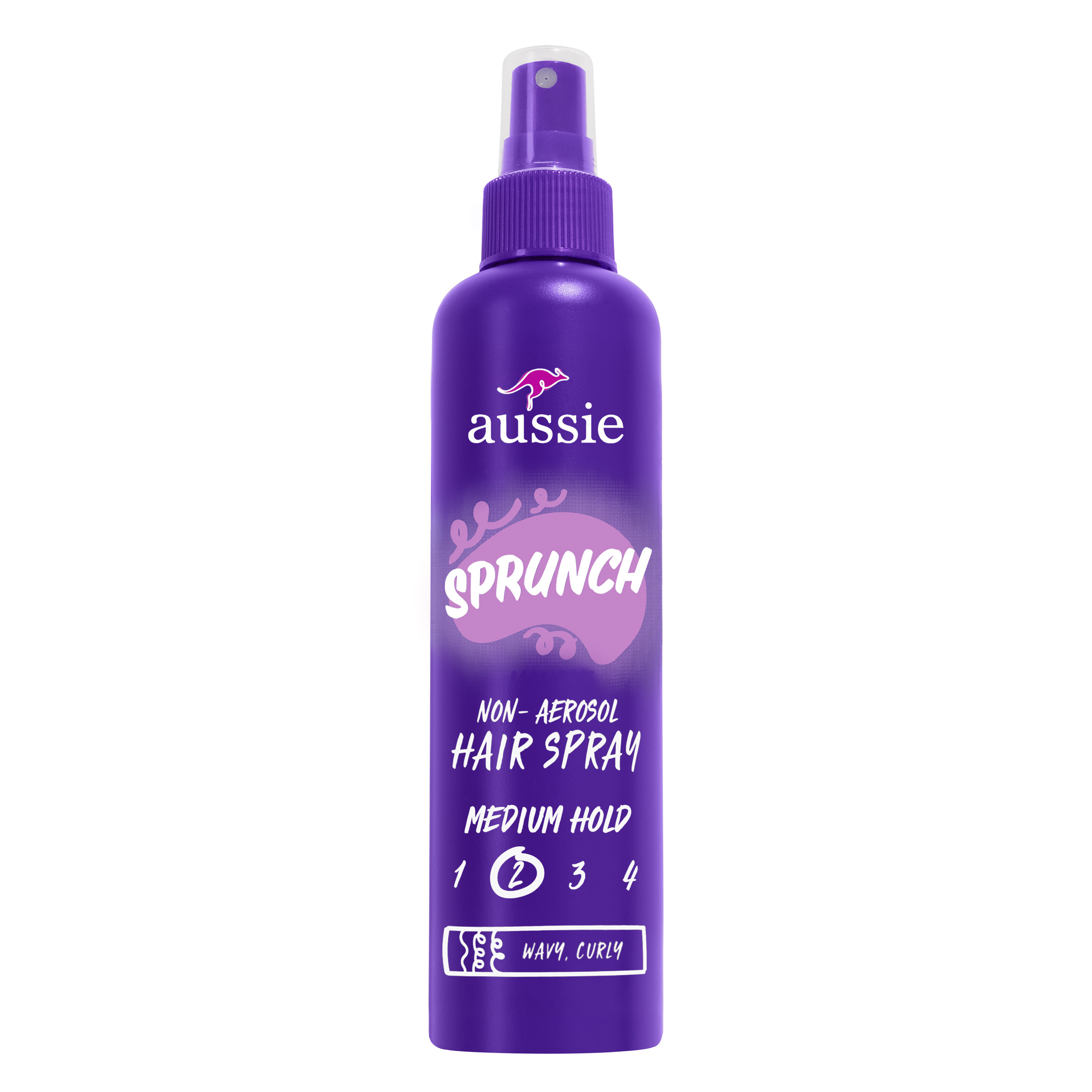 Aussie Sprunch Non-Aerosol Hairspray, Strong Hold, 8.5 fl oz - Walmart.com