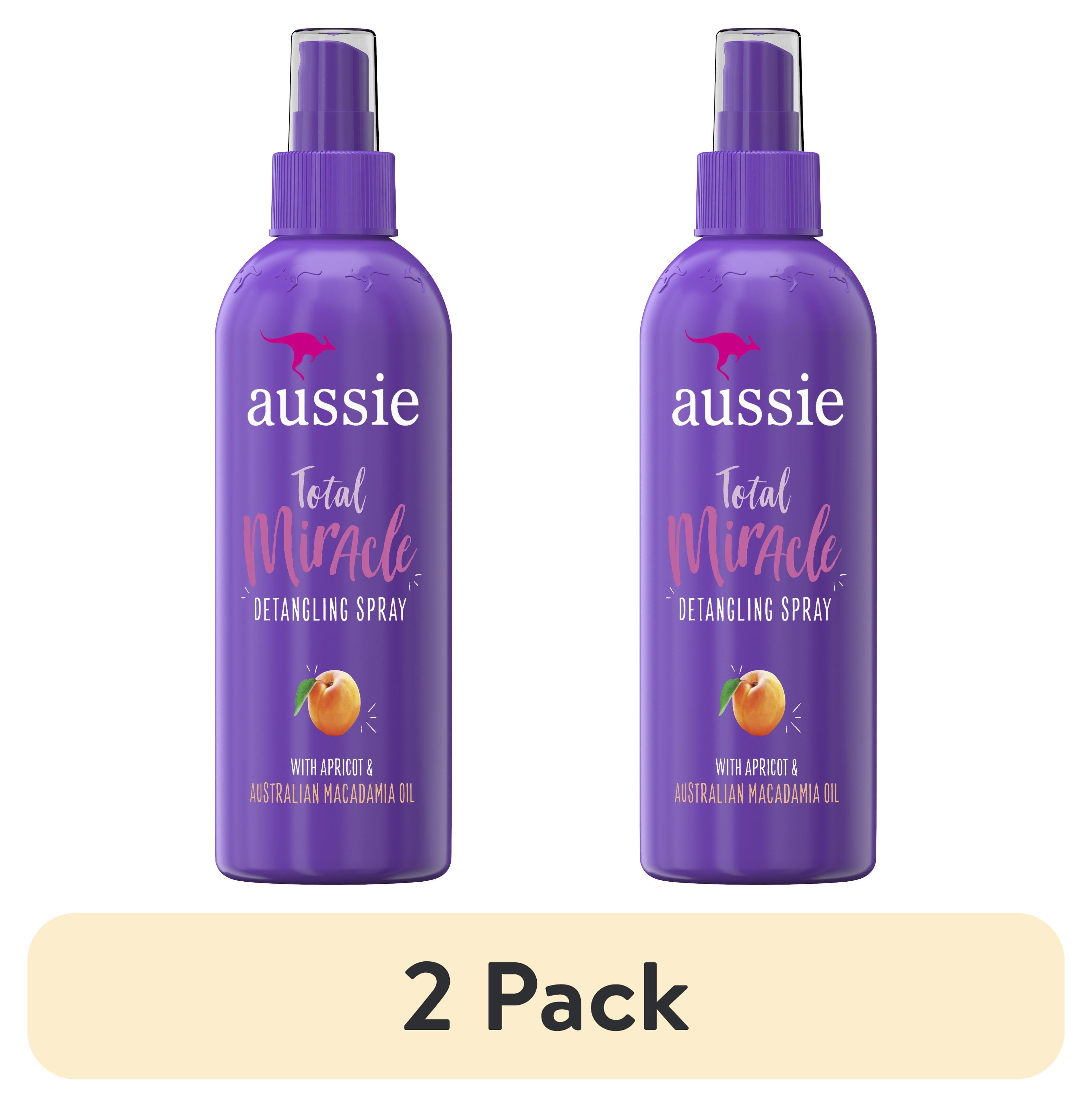 (2 pack) Aussie Total Miracle Kids Detangling Spray, for All Hair Types ...