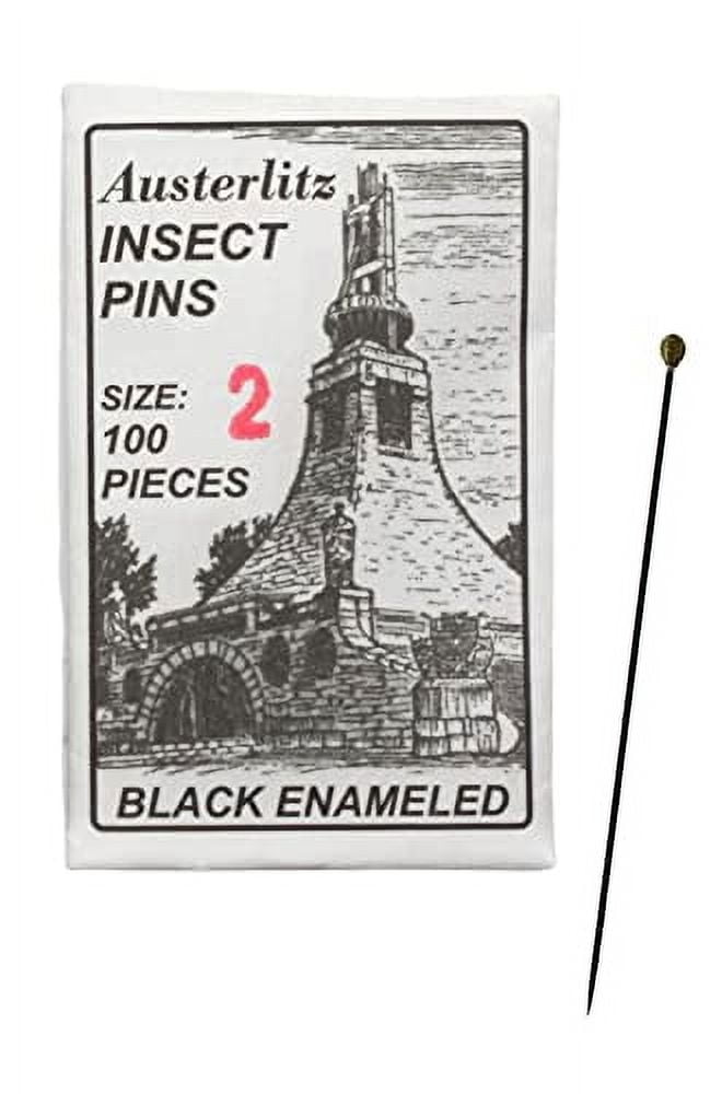 Austerlitz 100PK Premium Insect Entomology Dissection Pins - Size 2 ...
