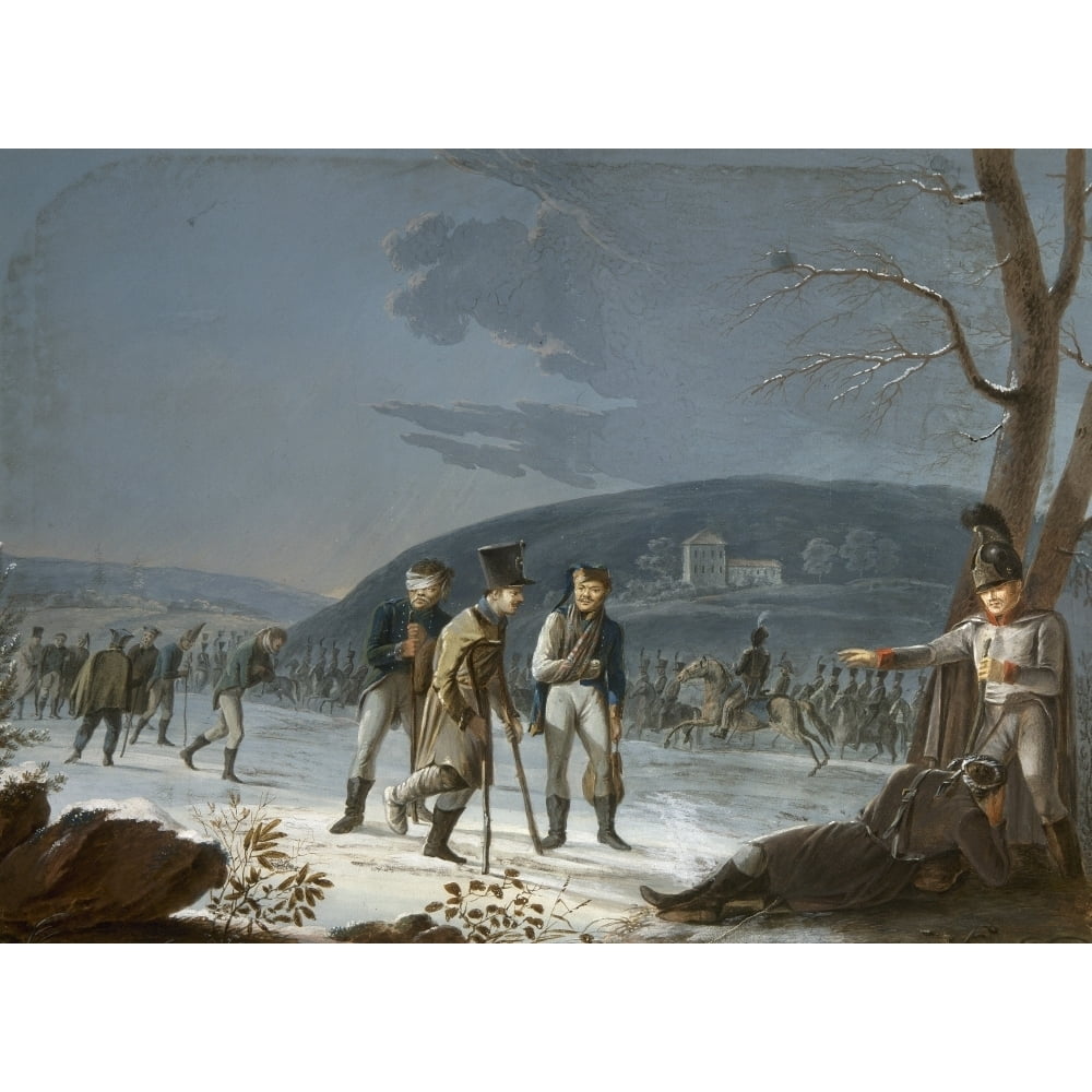 Austerlitz Prisoners. Nrussian Prisoners Held Captive By French Forces ...