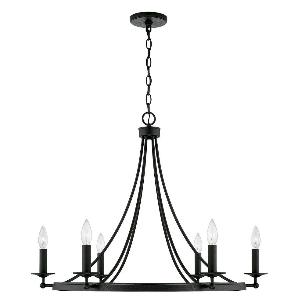 Austin Allen - Tempe - 6 Light Chandelier In Transitional Style-23.5 ...