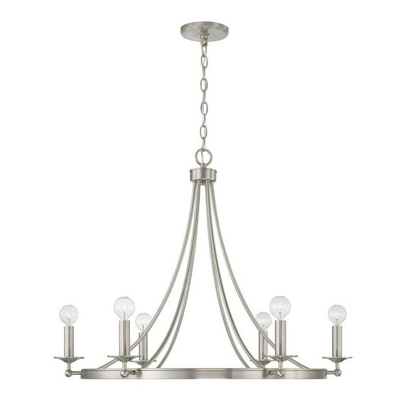 Austin Allen - Tempe - 6 Light Chandelier In Transitional Style-23.5 ...