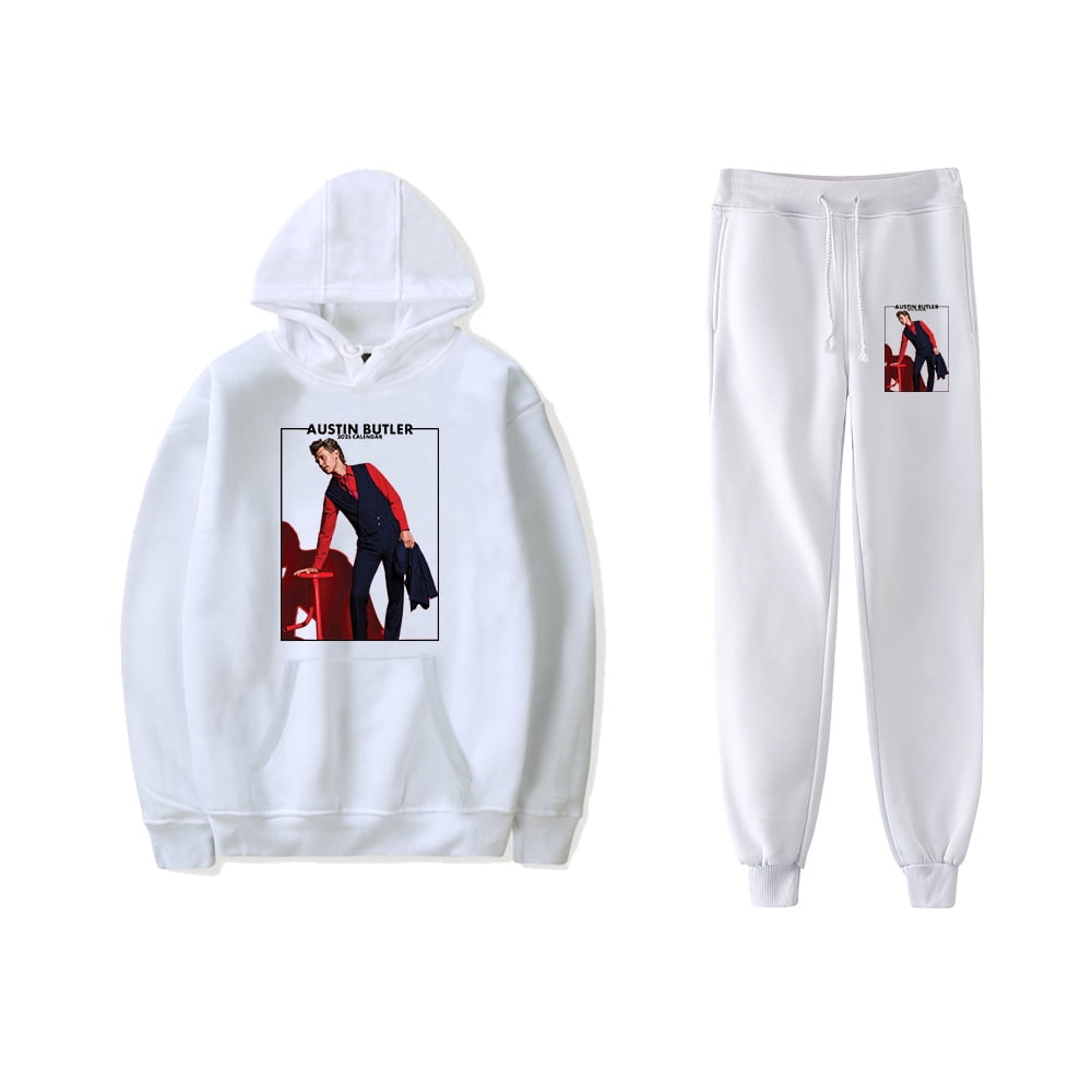 Austin Butler 2025 Calendar Fall Suit Hip Hop Sweatsuit Unisex Hoodies ...
