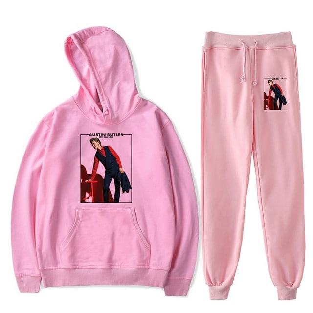 Austin Butler 2025 Calendar Fall Suit Hip Hop Sweatsuit Unisex Hoodies ...