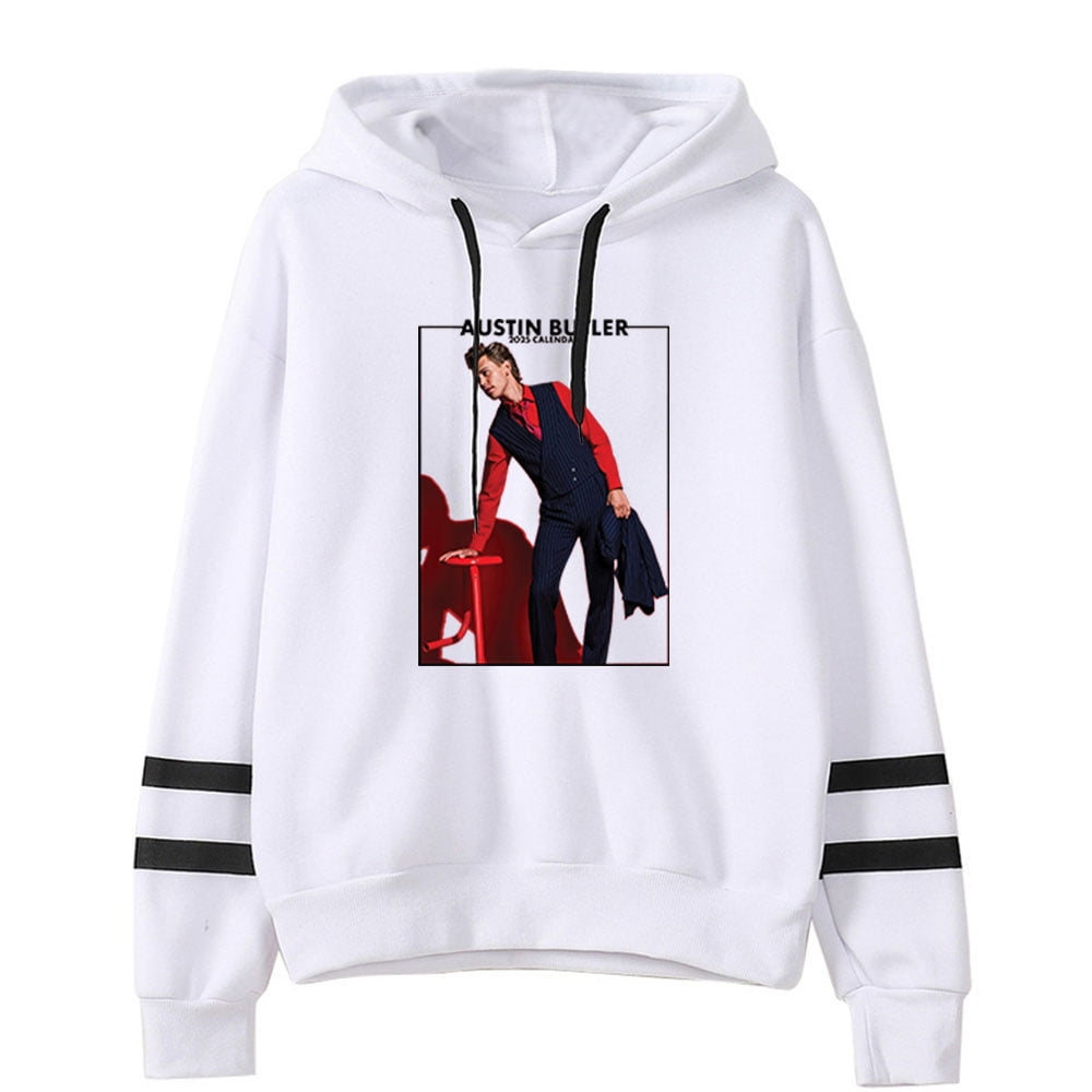 Austin Butler 2025 Calendar Pullovers Hoodies Unisex Hooded Pocketless ...