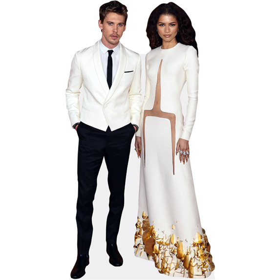Austin Butler And Zendaya (Duo 1) Mini Celebrity Cutout - Walmart.com