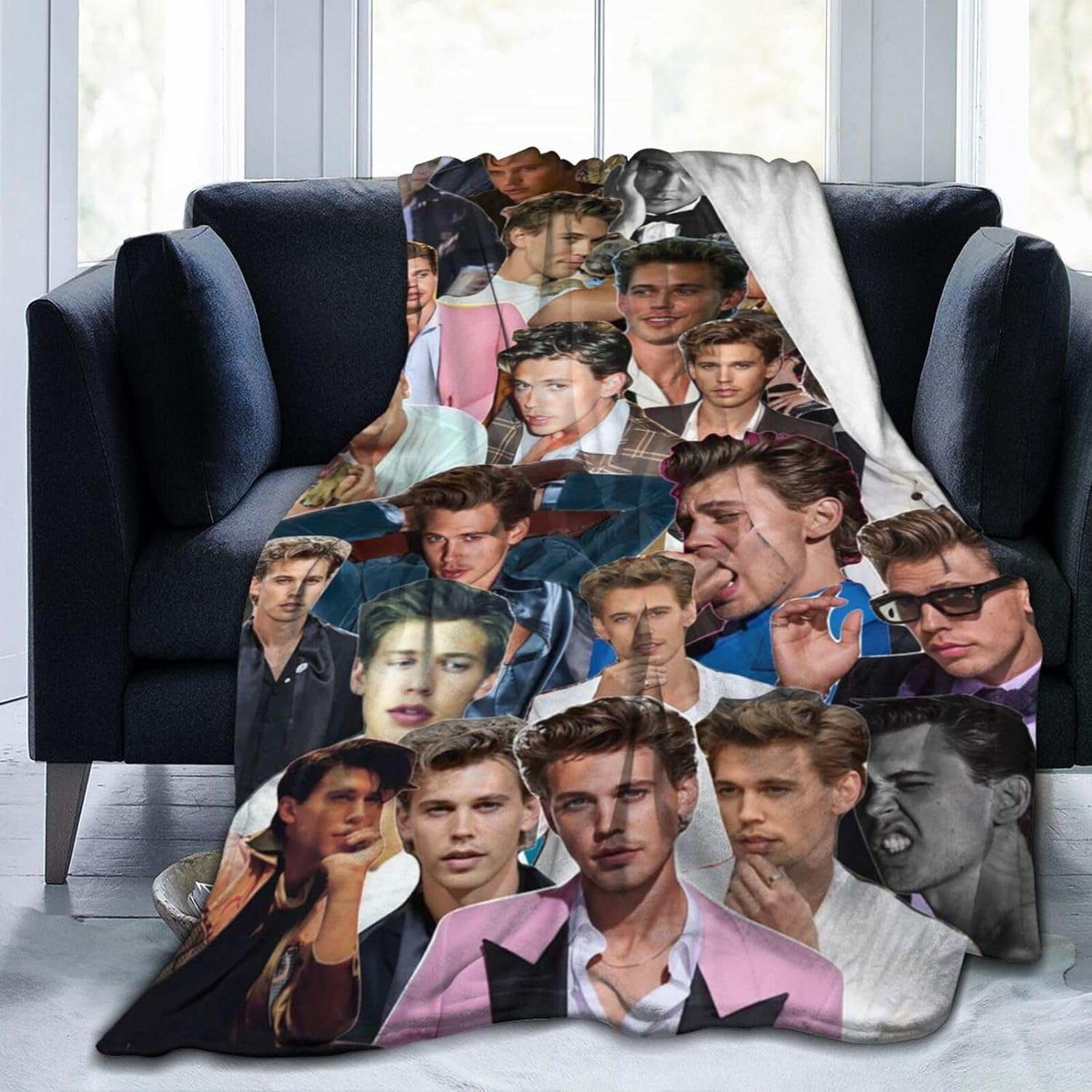 Austin Butler Blanket, 60x80, 3D Printed Plush Blanket, Lightweight ...