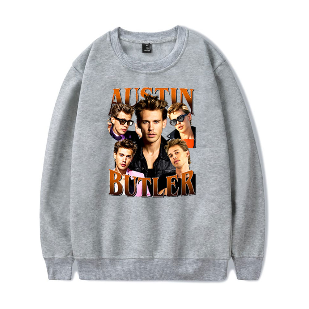 Austin Butler Crewneck Fashion Sweatshirts Men Womens Long Sleeve ...