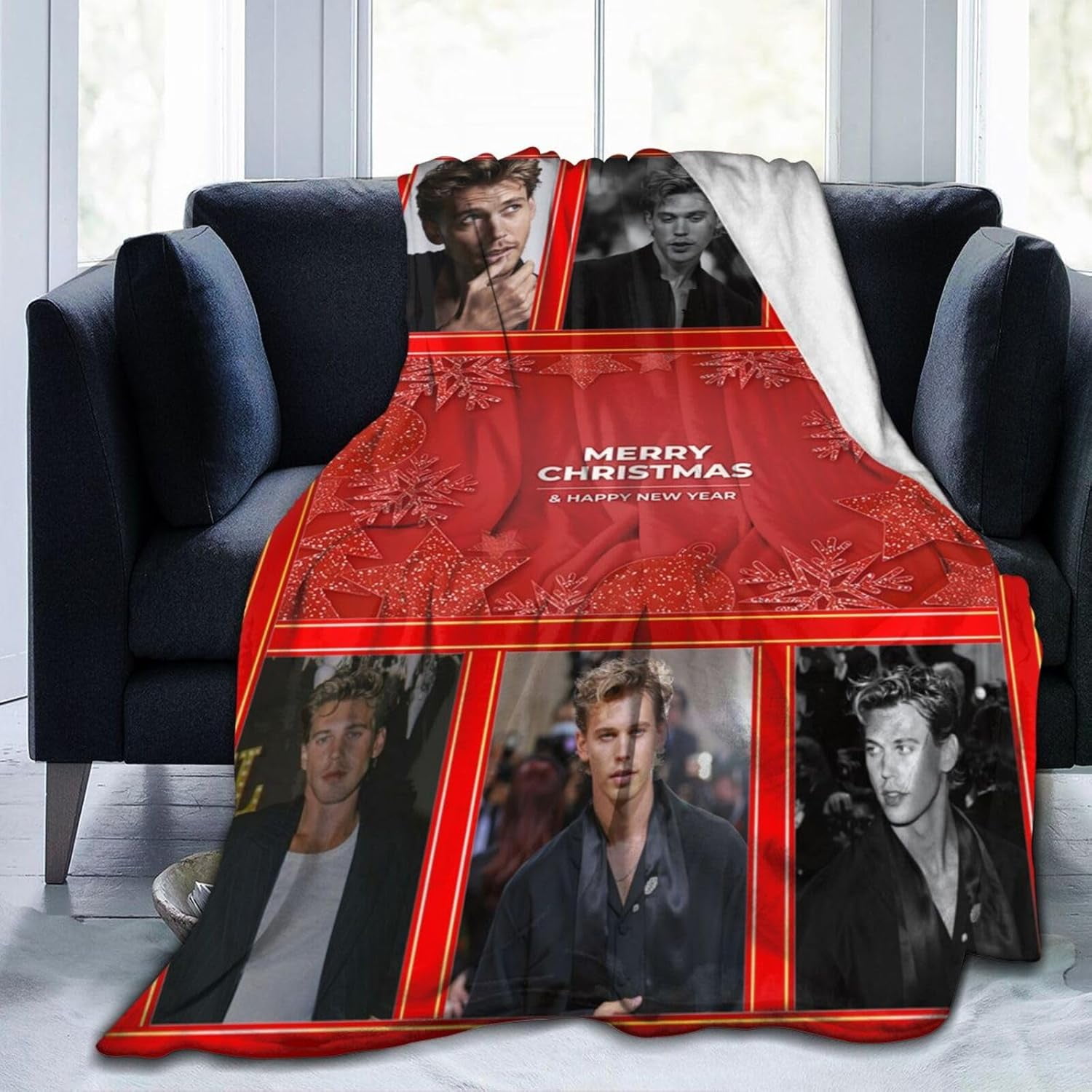 Austin Butler Fleece Blanket for Couch - Chrismas Throw Blanket ...
