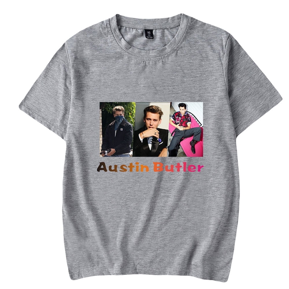 Austin Butler Merch T-shirt Neutral Fashion Casual Street Trend Short ...