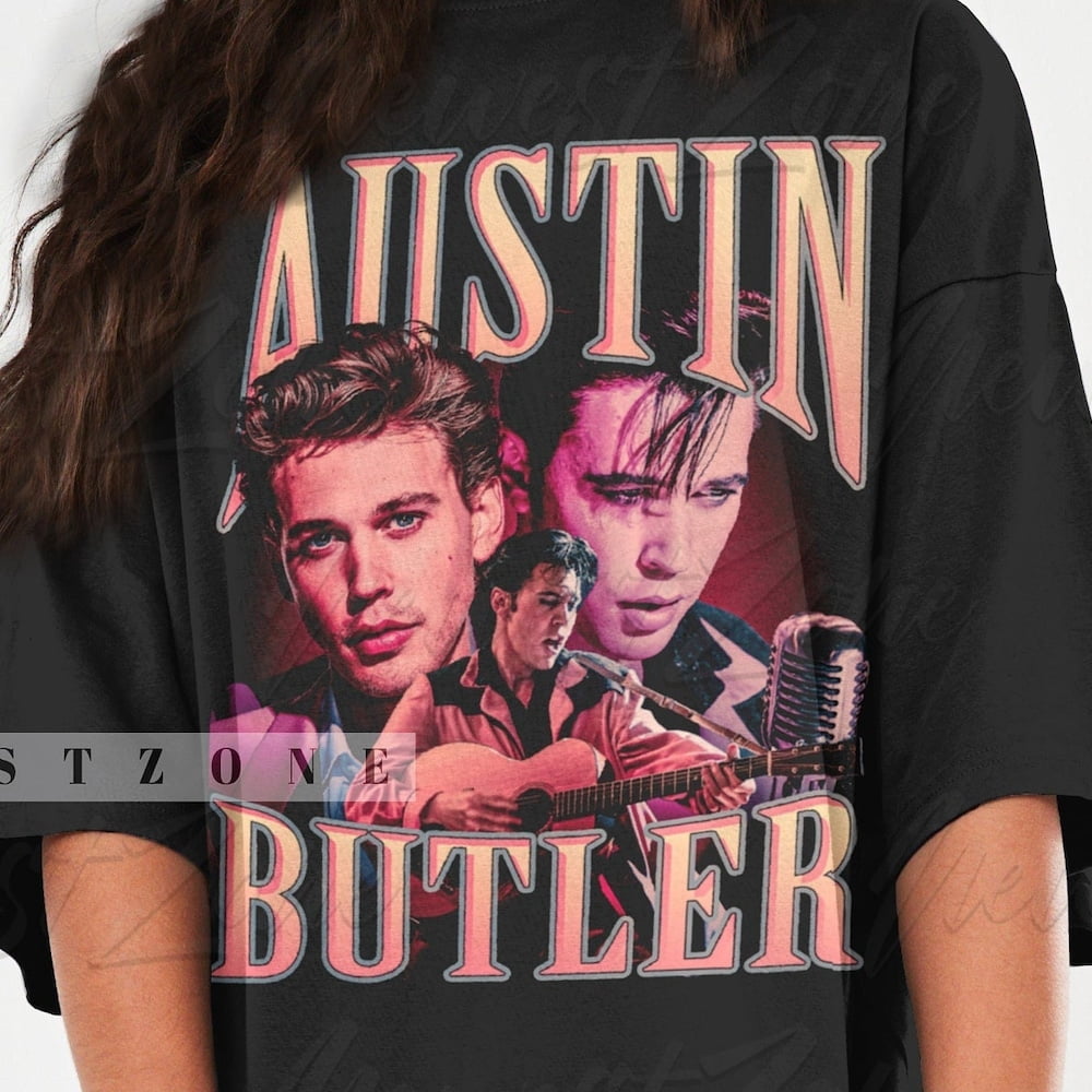 Austin Butler Shirt Actor American Movie Drama Television Series Fans ...