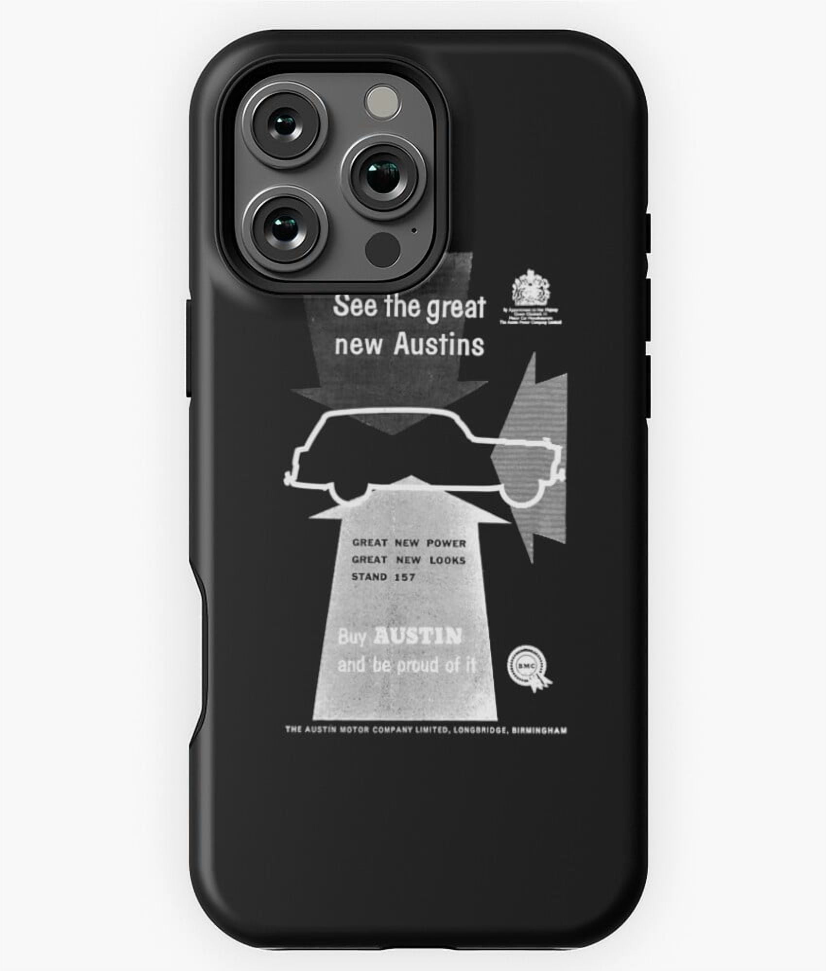 Austin Cars 1950s Vintage Ad M0036 Phone Case for iPhone 17 16 15 14 13 ...