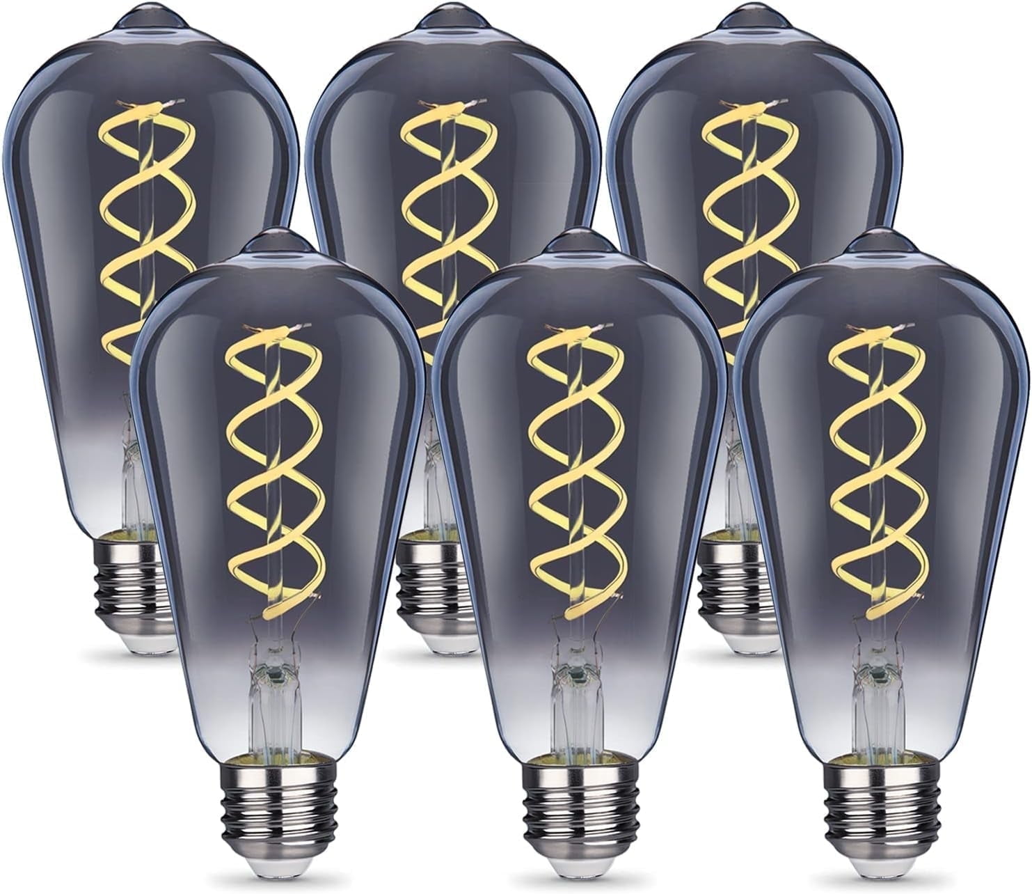 Austin Coast ST58 (ST19) LED 6W (60W Equivalent) Cool White Decorative ...