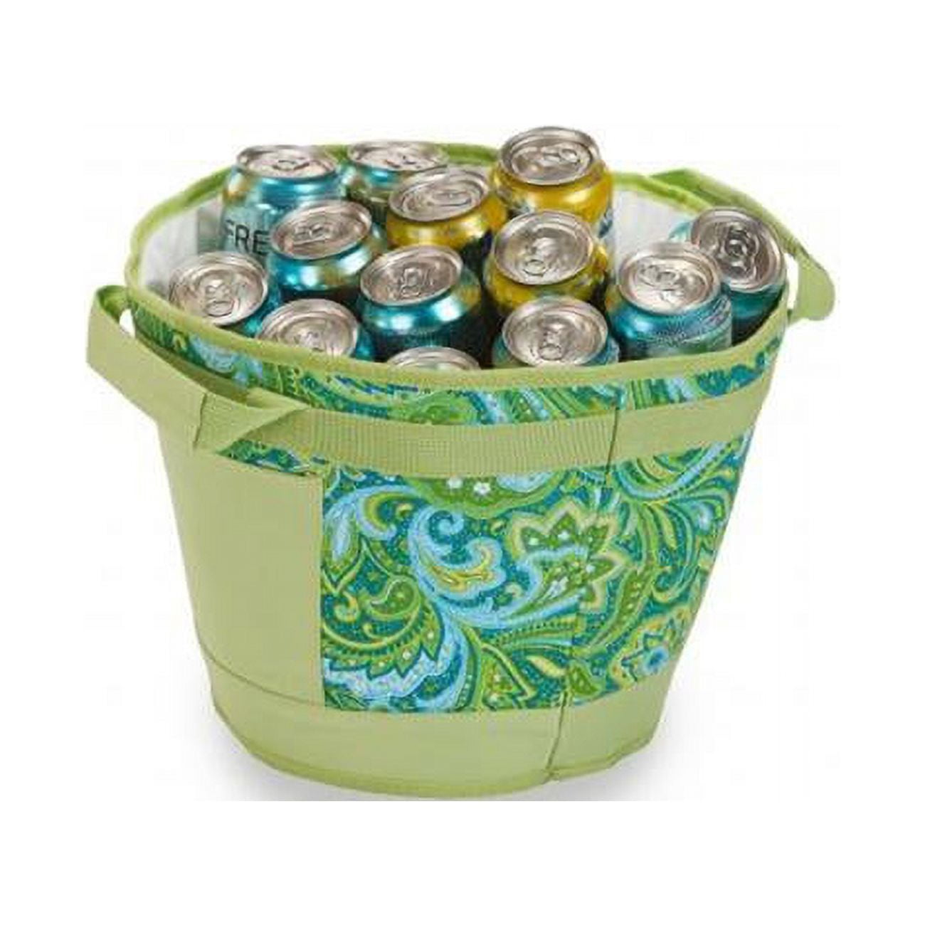 Austin Cooler- Green Paisley - Walmart.com