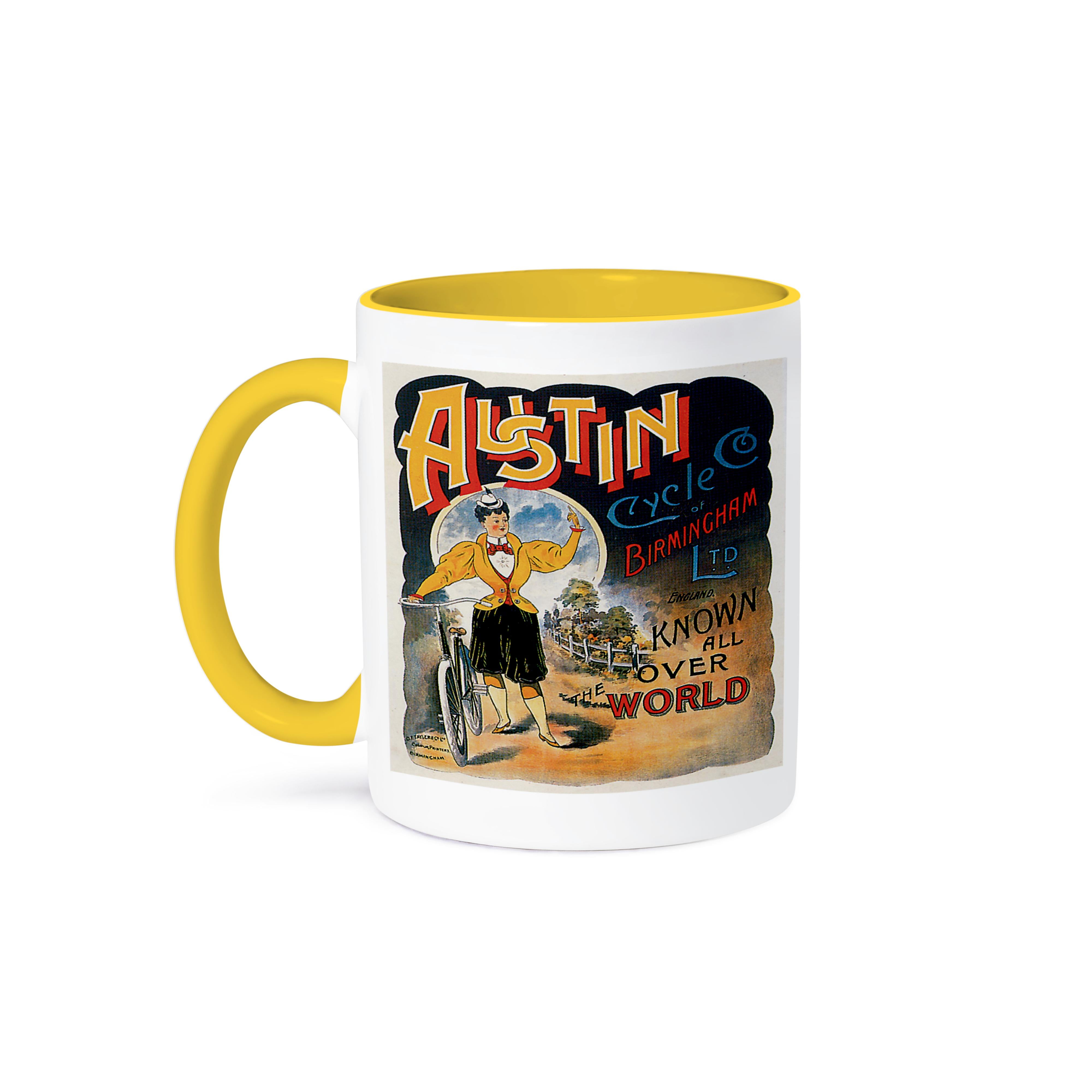 3dRose, Austin Cycle of Birmingham England Vintage Bicycle Advertising ...