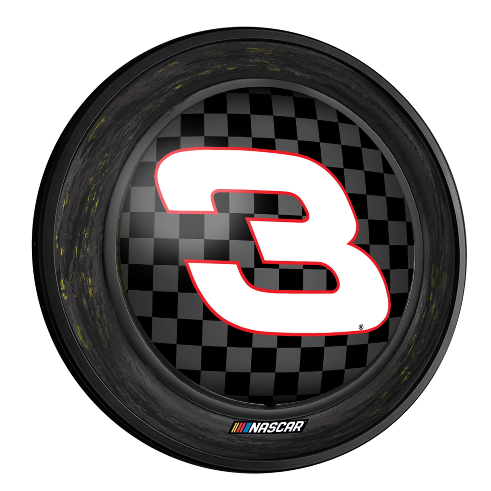 Austin Dillon 18'' Round Slimline Illuminated Wall Sign - Walmart.com