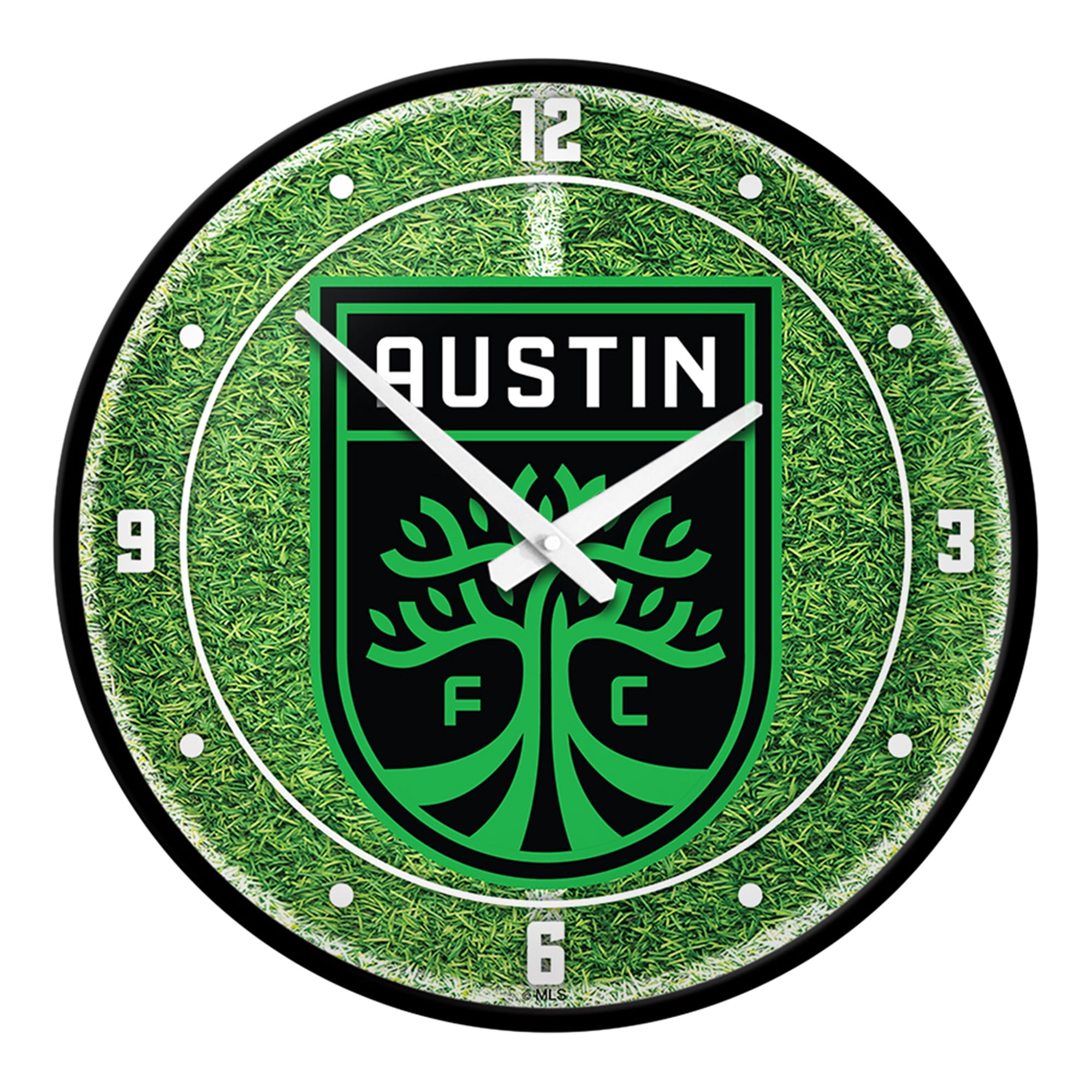 Austin FC 17.5" Modern Disc Wall Clock - Walmart.com