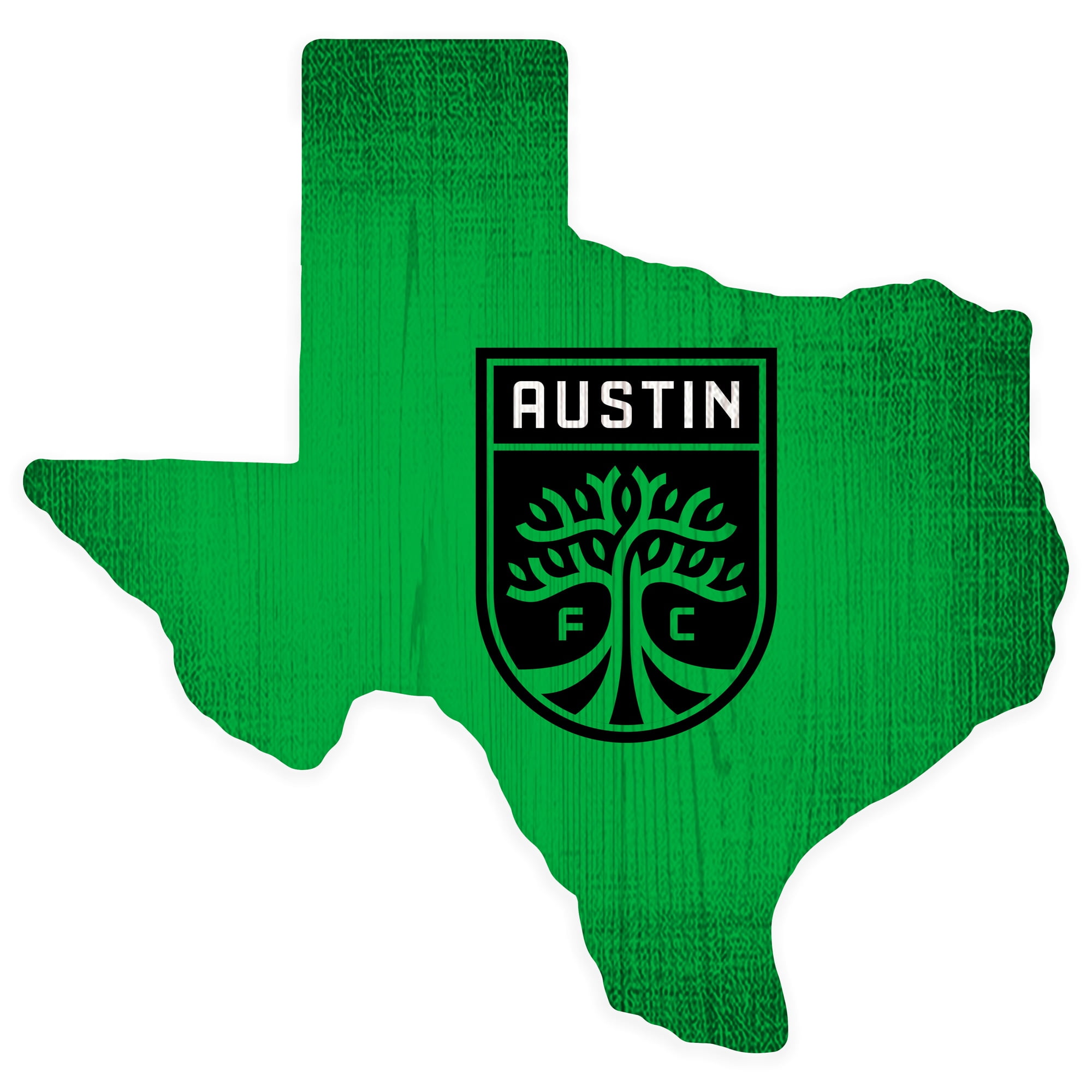 Austin FC Team Color Logo State Sign - Walmart.com