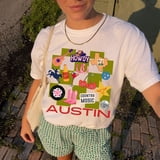 Austin Graphic Tee, Funky Country Music Shirt, Trendy Texas Apparel ...