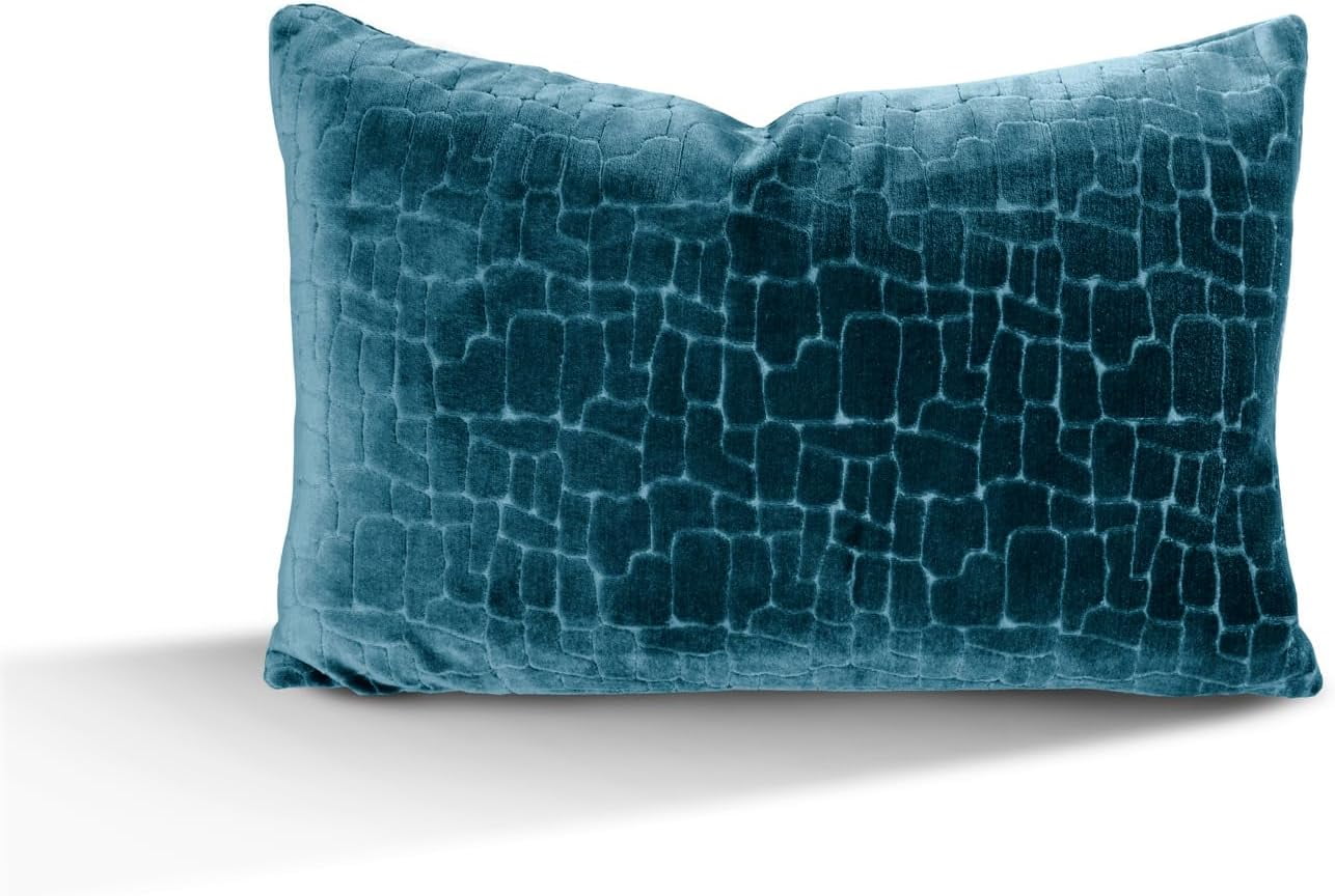 Austin Horn Classics Animal Pattern Cut Velvet Pillow Cover Only Set Of ...