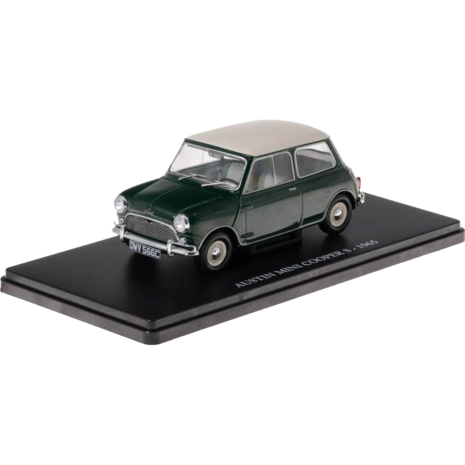 Austin Mini Cooper S Diecast Model 1:24 scale Green/White - Walmart.com
