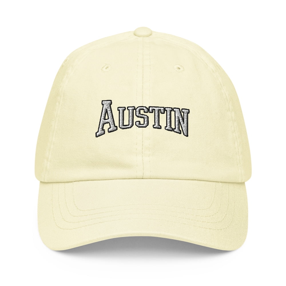 Austin Pastel Baseball Hat (Pastel Lemon) - Walmart.com