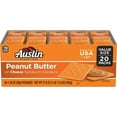 Austin Peanut Butter on Cheese Sandwich Crackers, Single Serve Snack ...