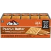 Austin, Toasty Round Crackers YPF5 With Peanut Butter, 8 Count, 11.4oz ...
