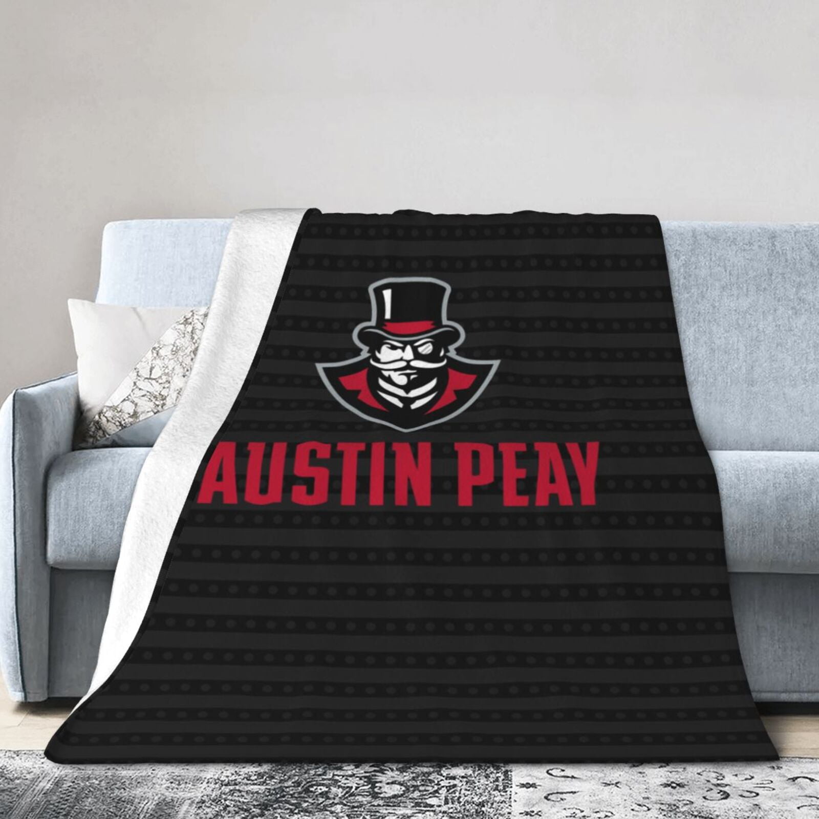 Austin Peay State University Blanket Large Luxury Fleece Soft Anti ...