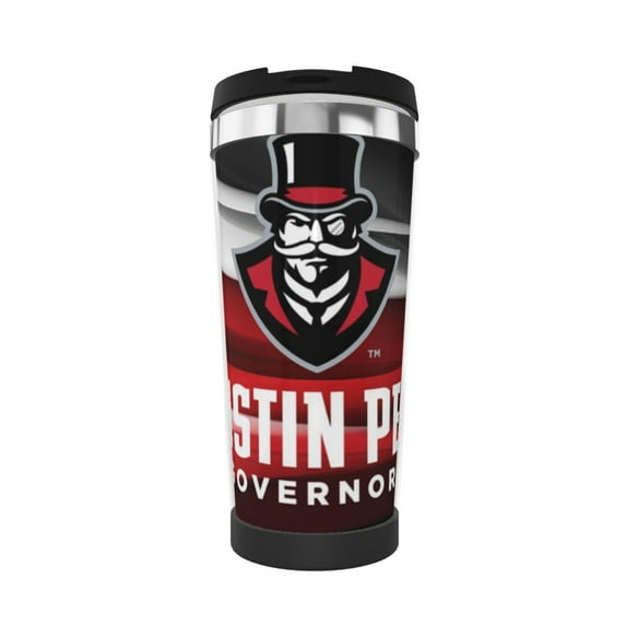 Austin Peay State University Logo Coffee Mug Insulated Stainless Steel ...