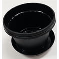 Austin Planter LAPB1 12 in. Single Flower Pot with Saucer Colored ...