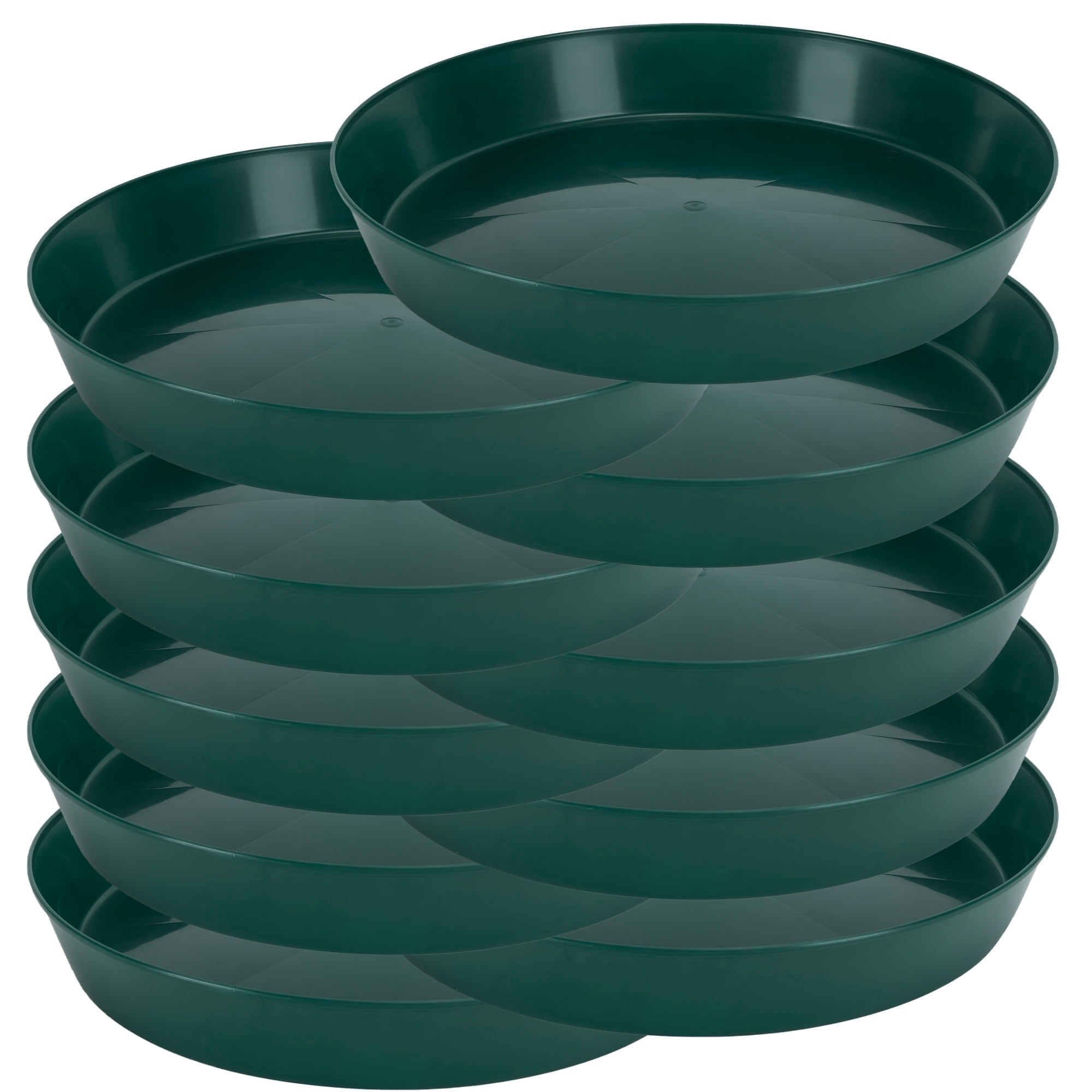 Austin Planter 3 inch(2.5 inch Base) Plant Saucer Hunter Green Colored ...