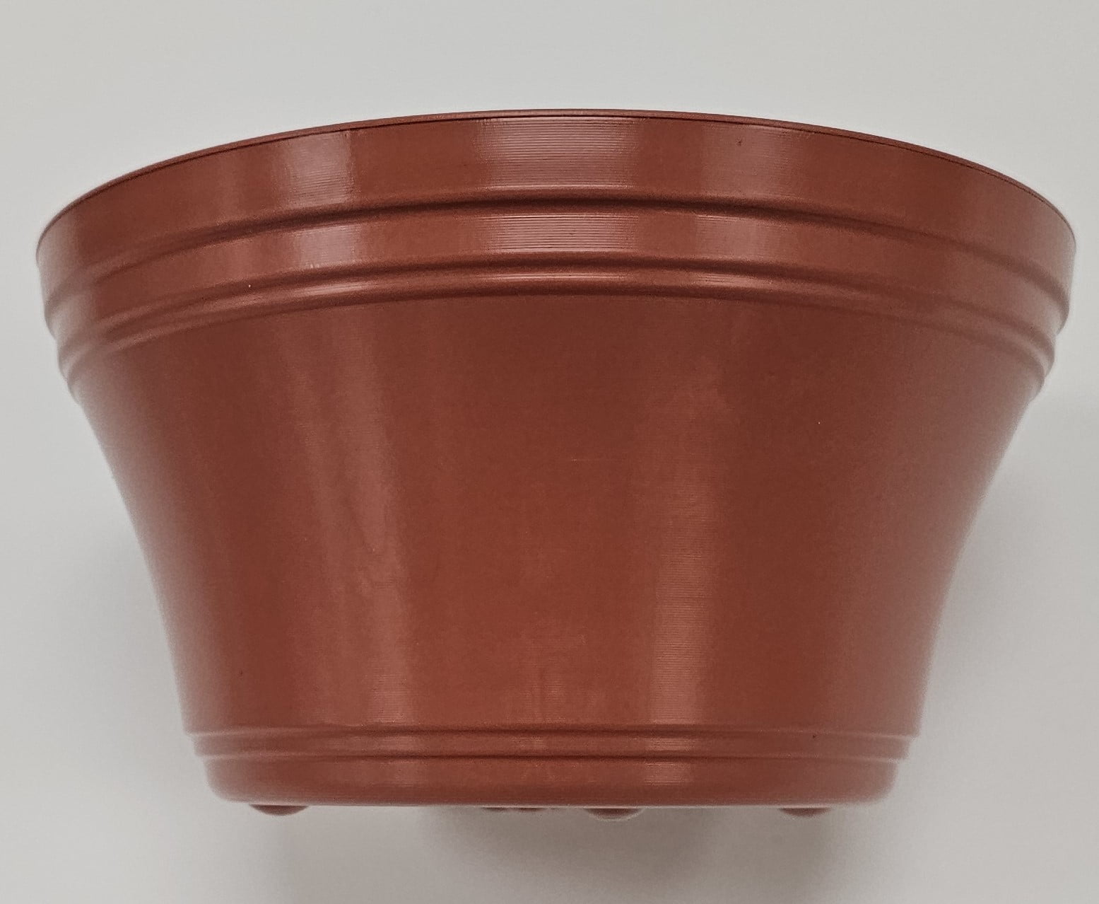 Austin Planter 7.5 Inch Flower Pot and Saucer Terra Cotta Colored ...