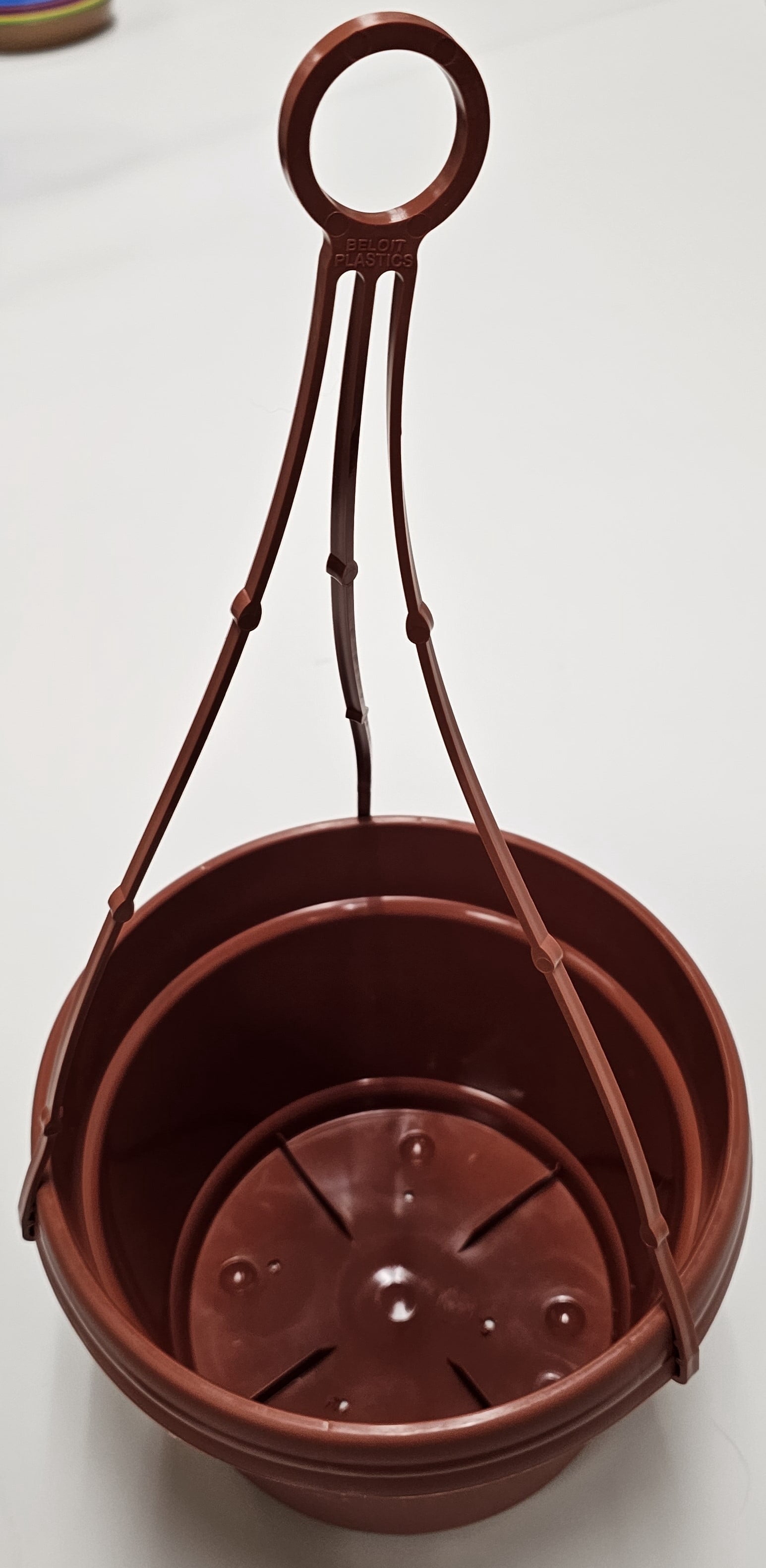 Austin Planter 9 inch Hanging Flower Pots Terra Cotta Colored ...