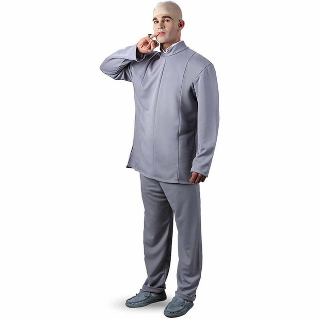 Austin Powers Dr. Evil Deluxe Adult Halloween Costume - Walmart.com