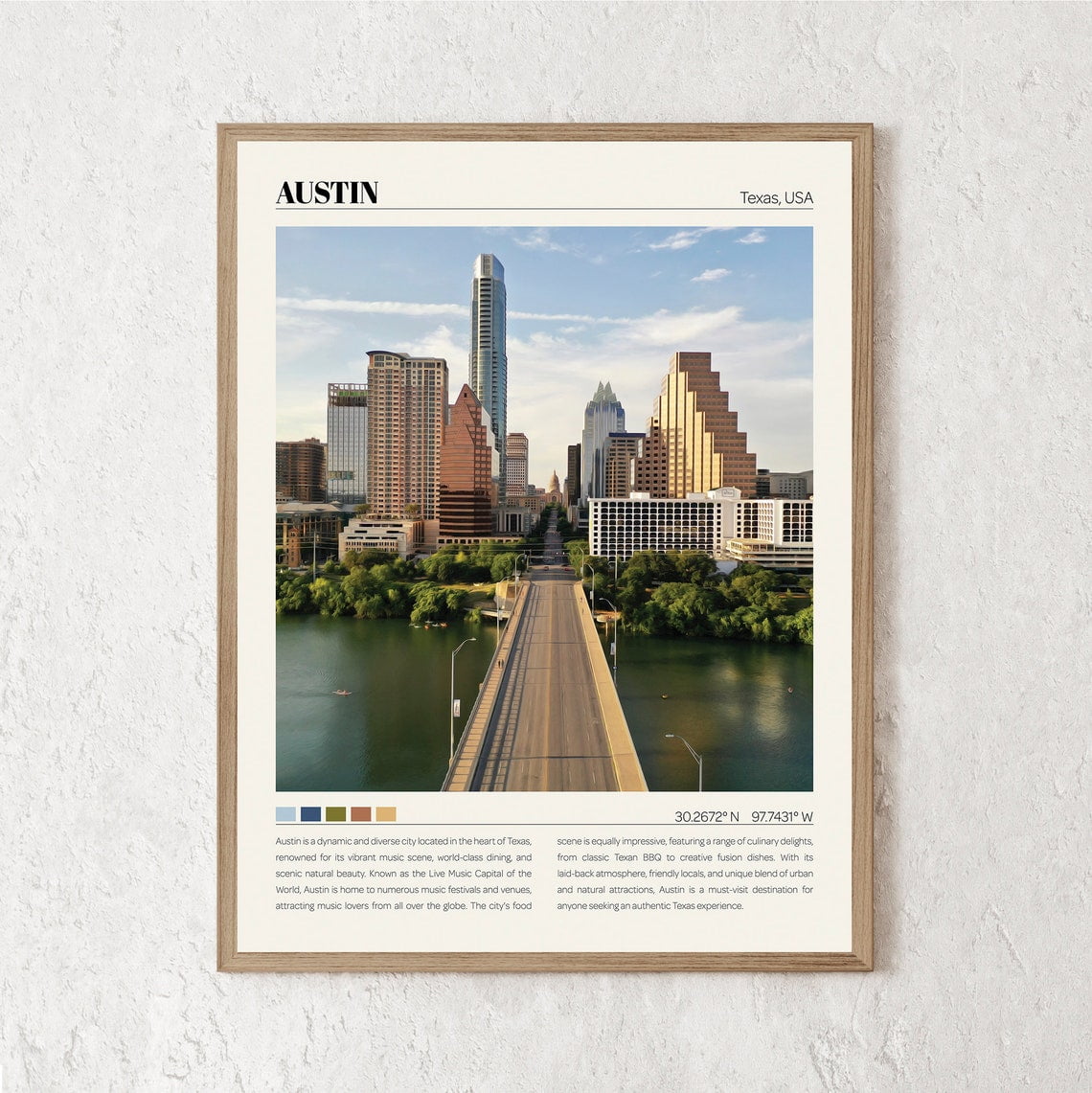 Austin Print, Austin Wall Art, Austin Poster, Austin Photo, Austin Wall ...