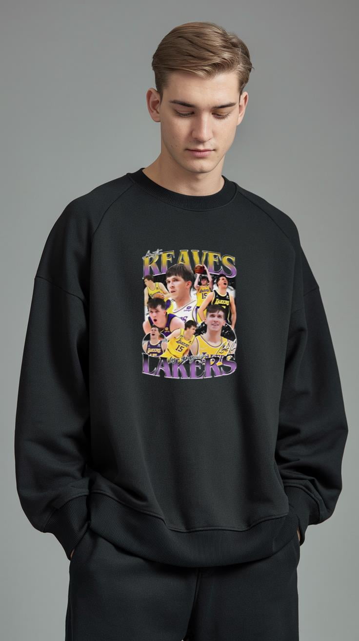 Austin Reaves Lakers Basketball Sweatshirt Hoops Fan Gear, for men ...